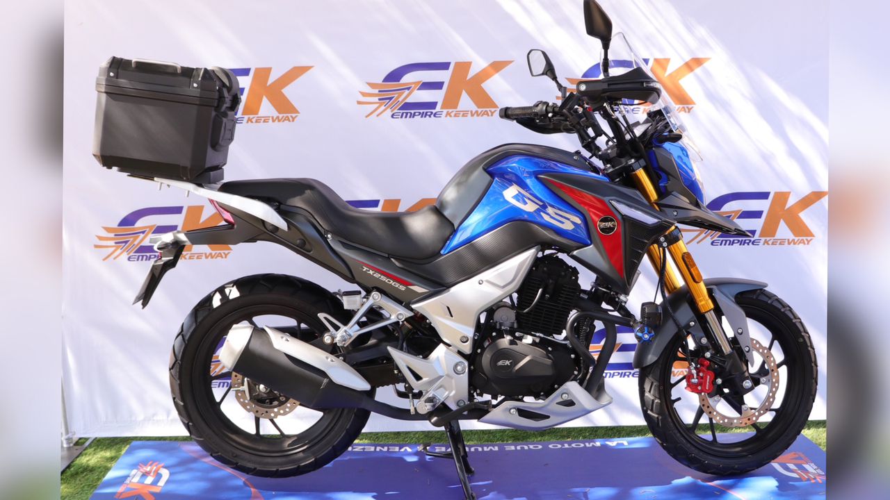 Empire Keeway revela la TX 250GS para conquistar cualquier terreno con aventura y confort ...
